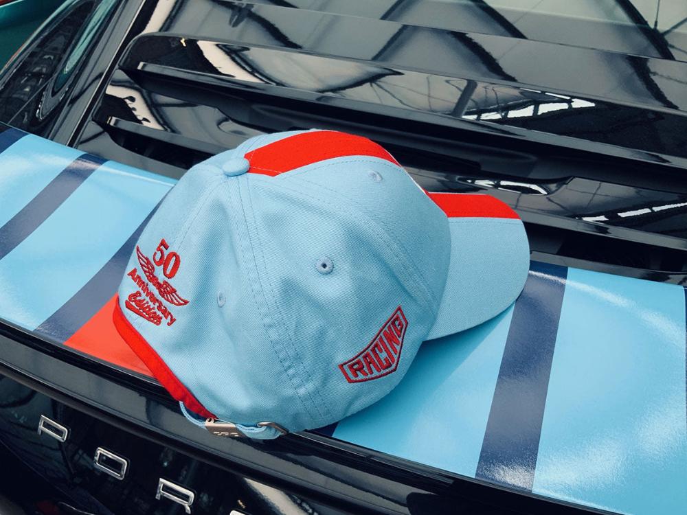 Gulf MD Baseball Cap / Hat in Gulf Blue | GrandPrix Originals USA